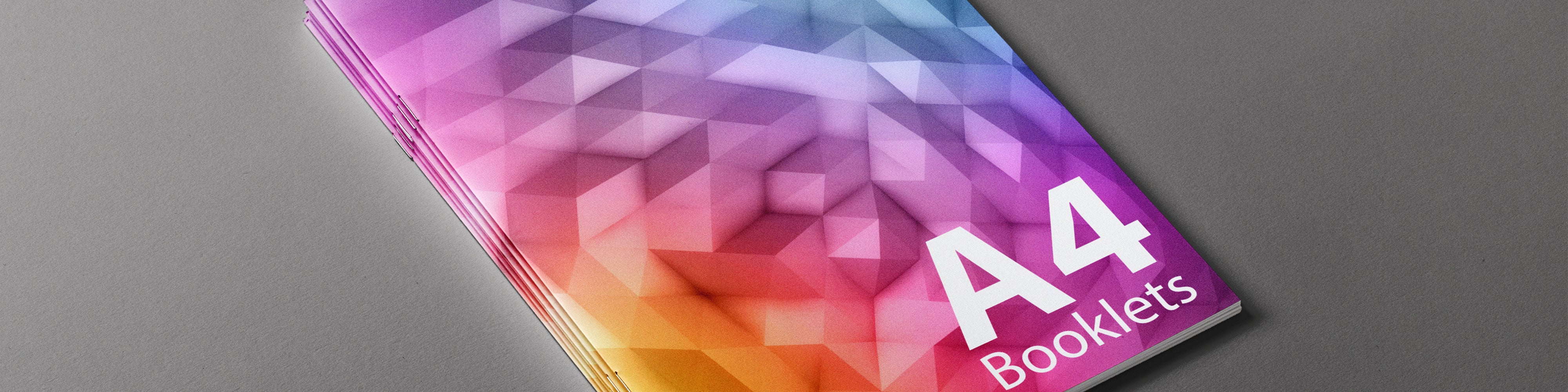 A4 Saddle Stitched Booklets