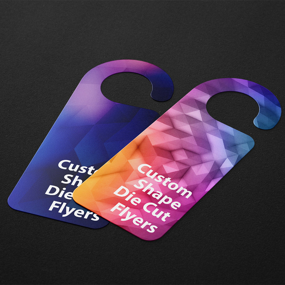 Custom Shape Die Cut Flyers